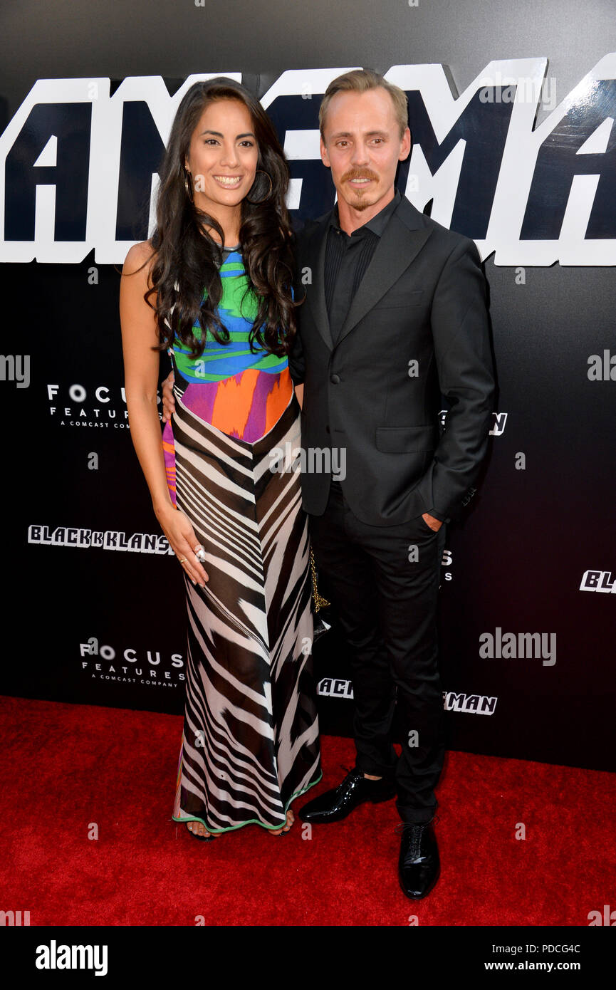 LOS ANGELES, CA. August 08, 2018: Jasper Paakkonen & Alexandra Escat at ...