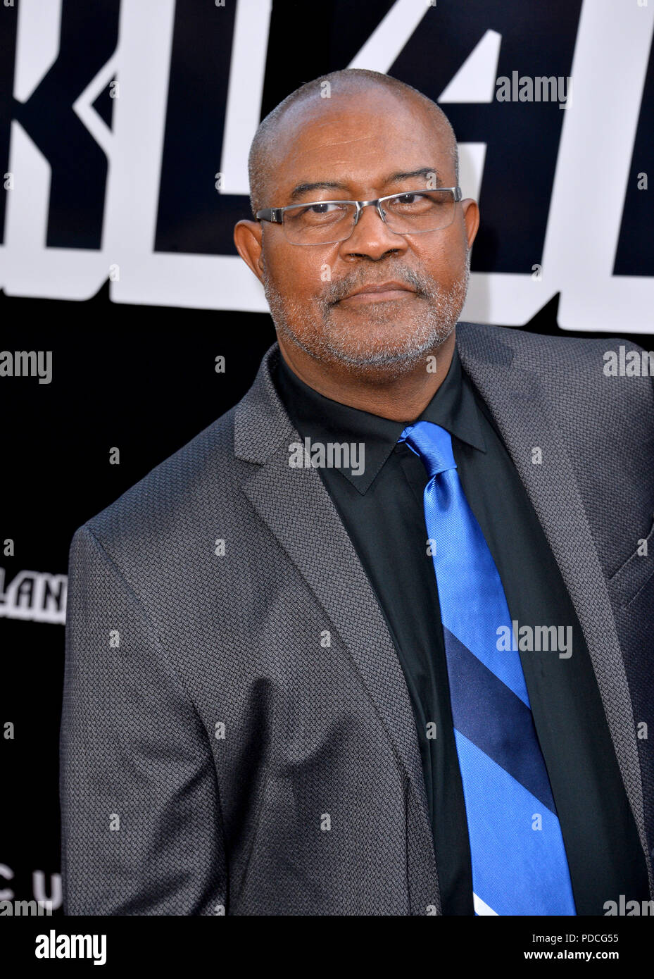 LOS ANGELES, CA. August 08, 2018: Ron Stallworth at the Los Angeles ...