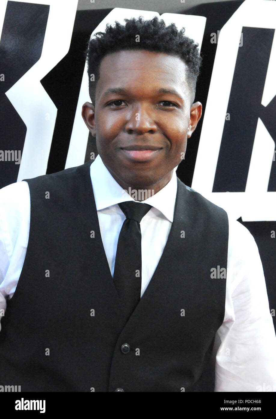 BEVERLY HILLS, CA - AUGUST 8: Actor Denzel Whitaker attends the Los ...