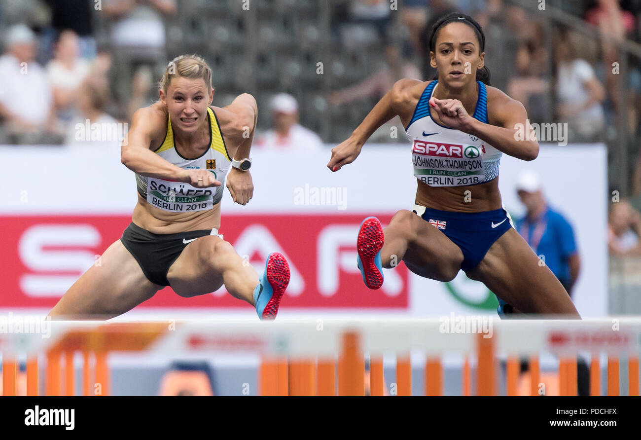 Berlin, Germany. 09th Aug, 2018. Athletics, European Championships in ...