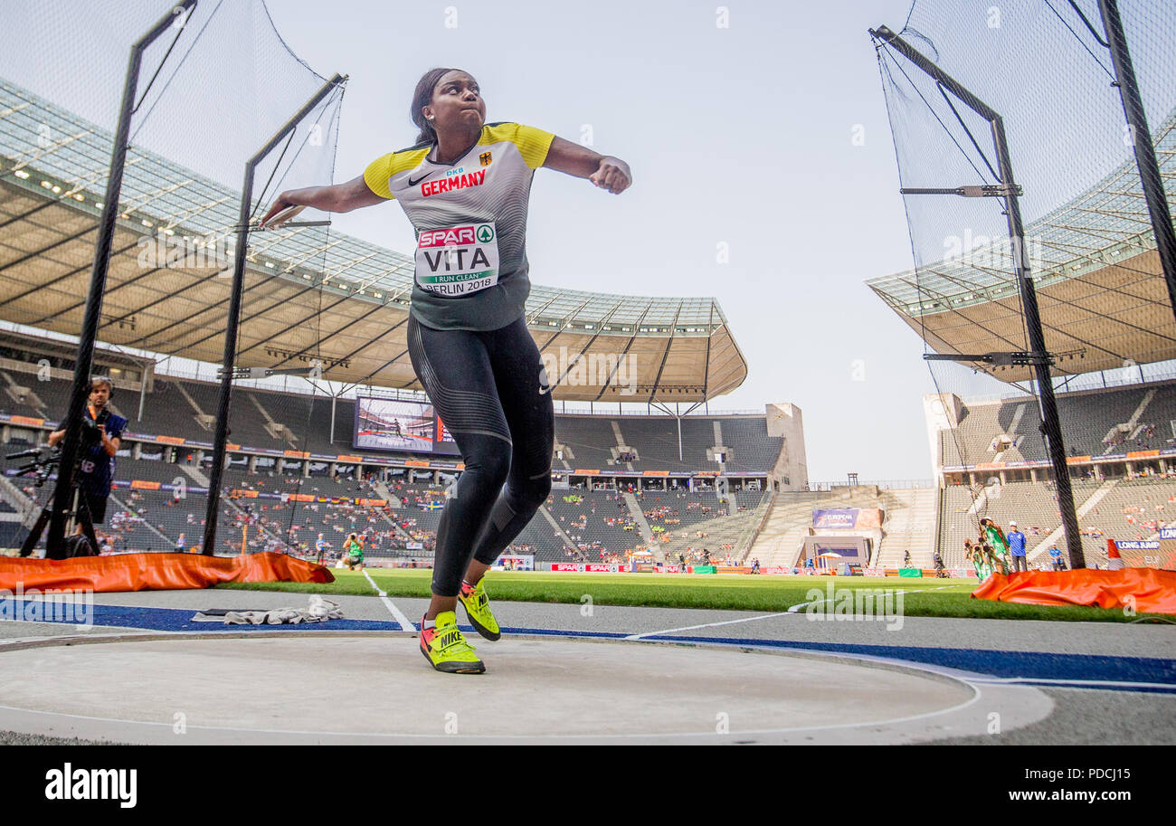 Berlin, Germany. 09th Aug, 2018. Track and Field, European ...