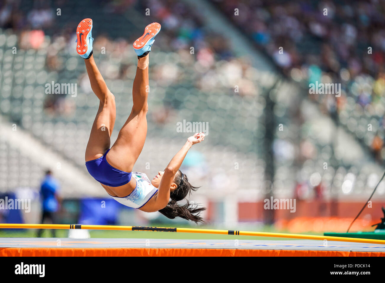 Berlin, Germany. August 9, 2018: Katarina Johnson-Thompson of Great ...