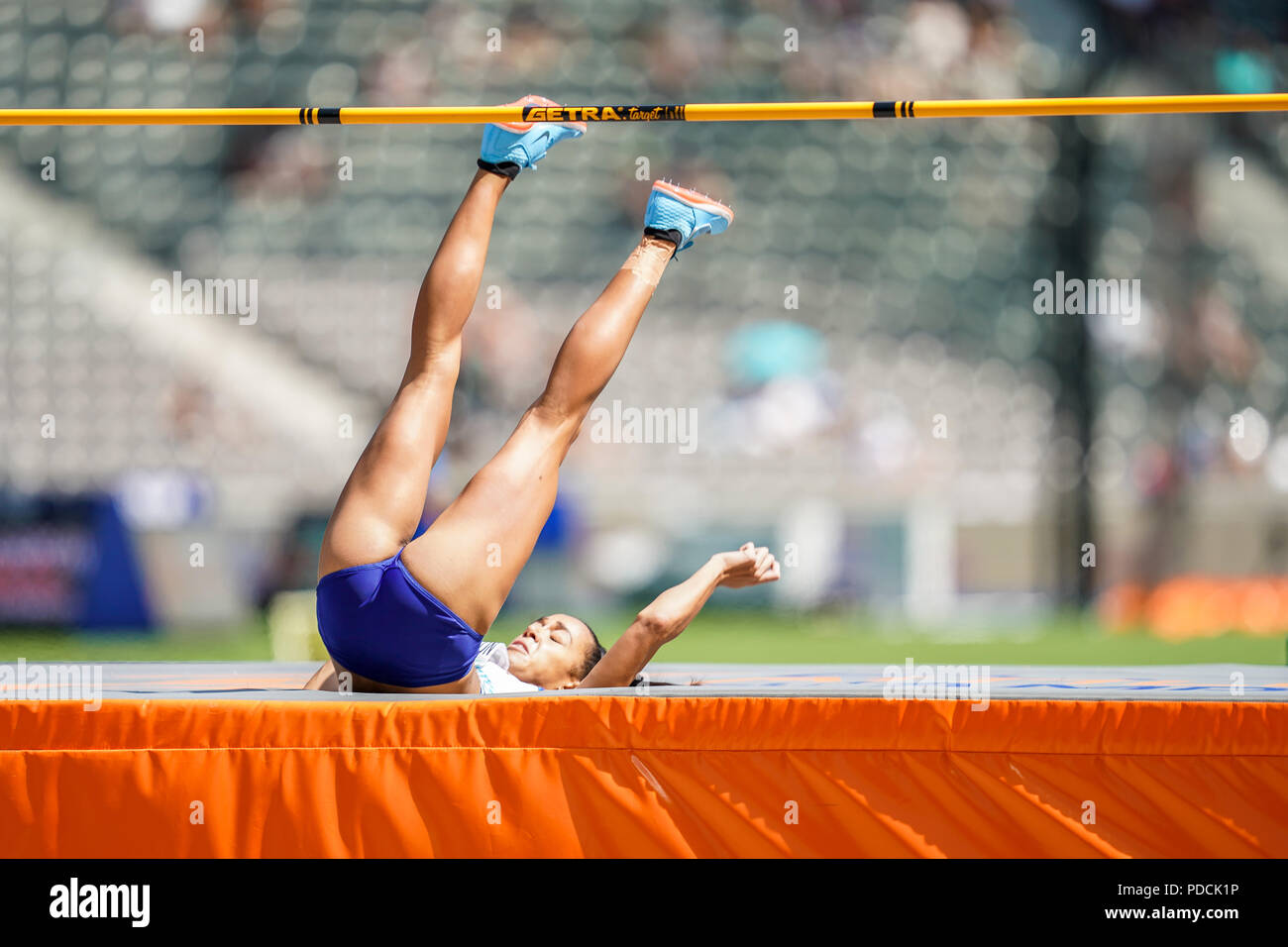 Berlin, Germany. August 9, 2018: Katarina Johnson-Thompson of Great ...