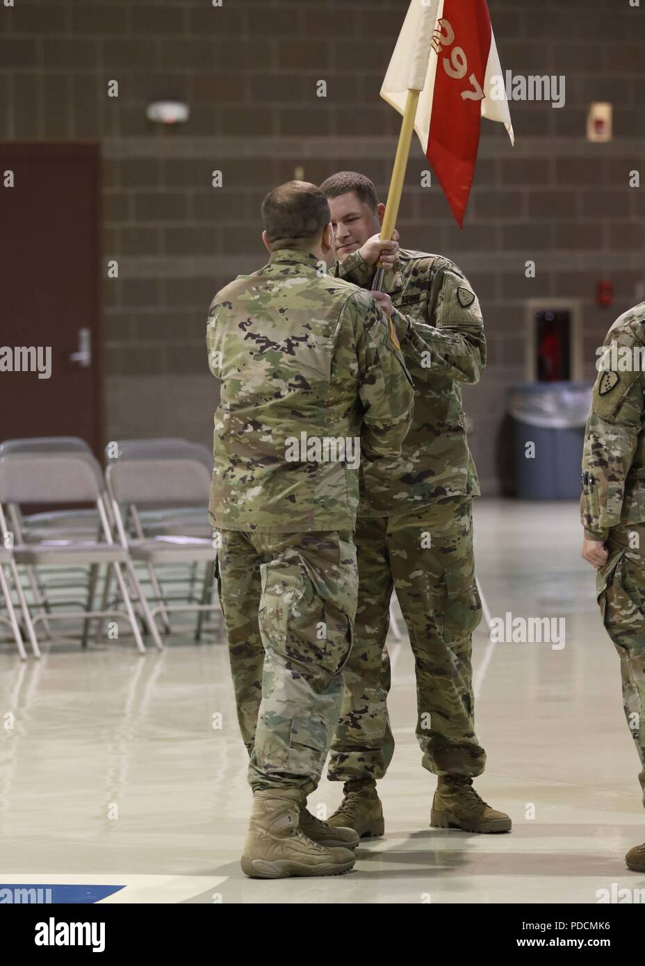 Alaska Army National Guard Col. Peter Mondelli, commander of the 297th ...