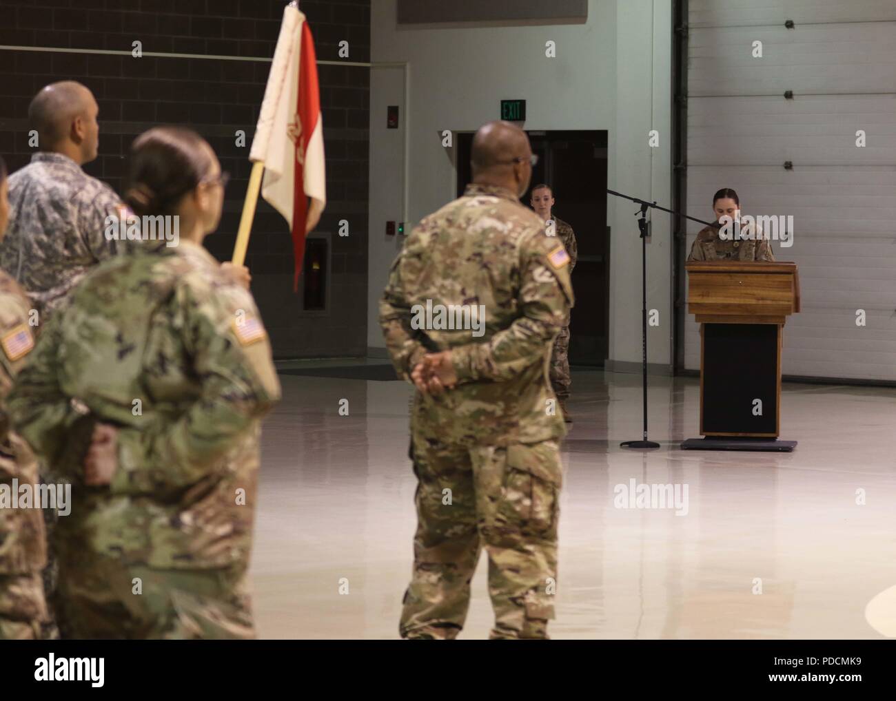 Alaska Army National Guard Col. Peter Mondelli, commander of the 297th ...