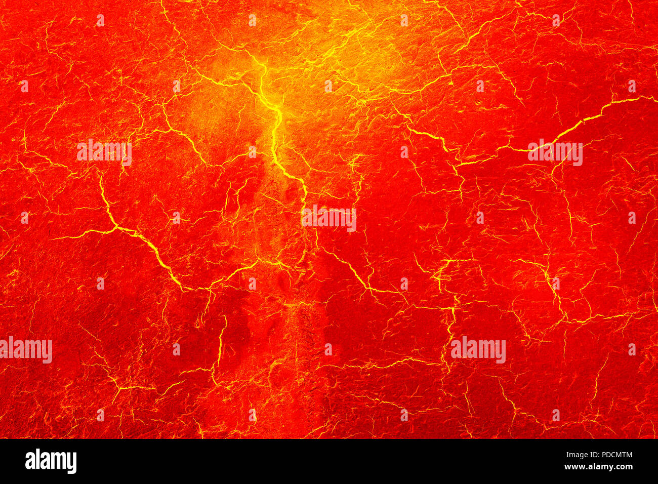 heat red cracked ground texture after eruption volcano Stock Photo - Alamy