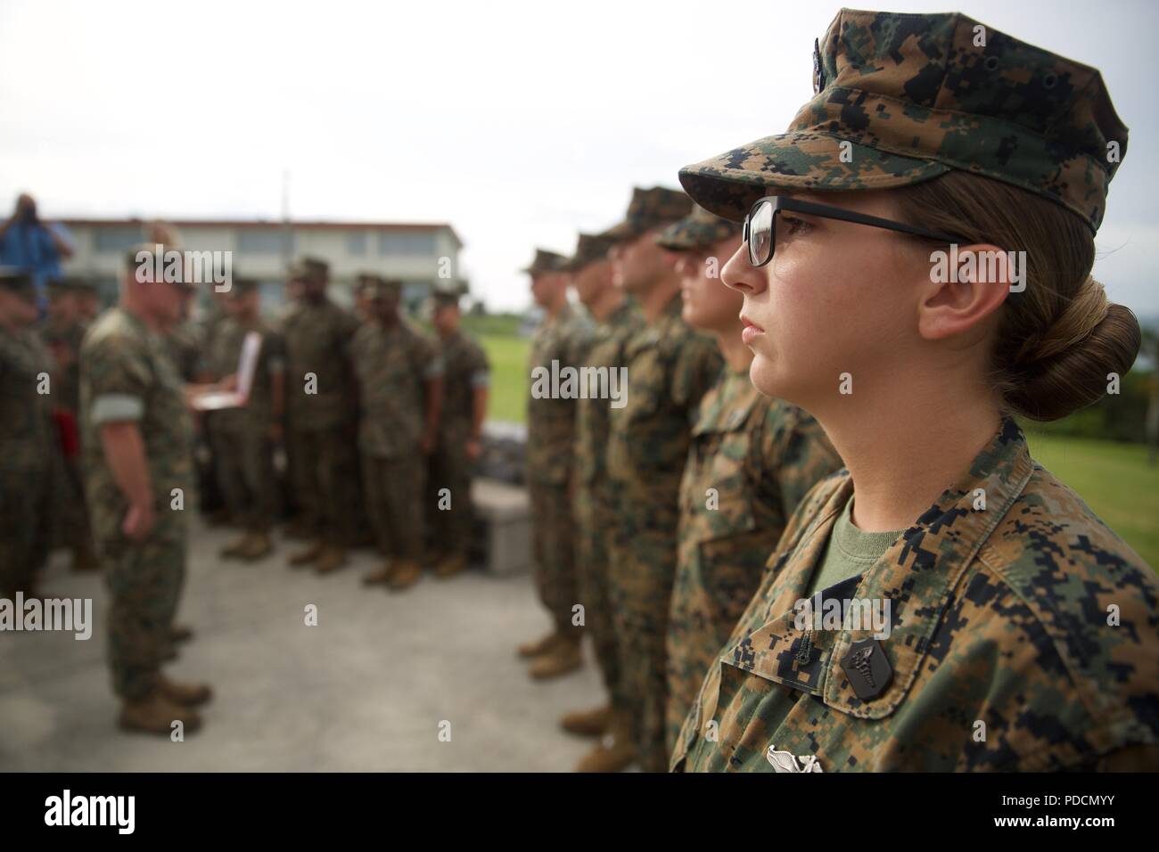 Petty Officer 3rd Class Emily A. Clemmer, from 1st Marine Aircraft Wing ...