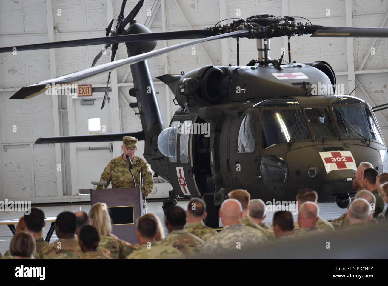 Colonel Dwayne Wilson addresses the Soldiers of the Geogia Army ...
