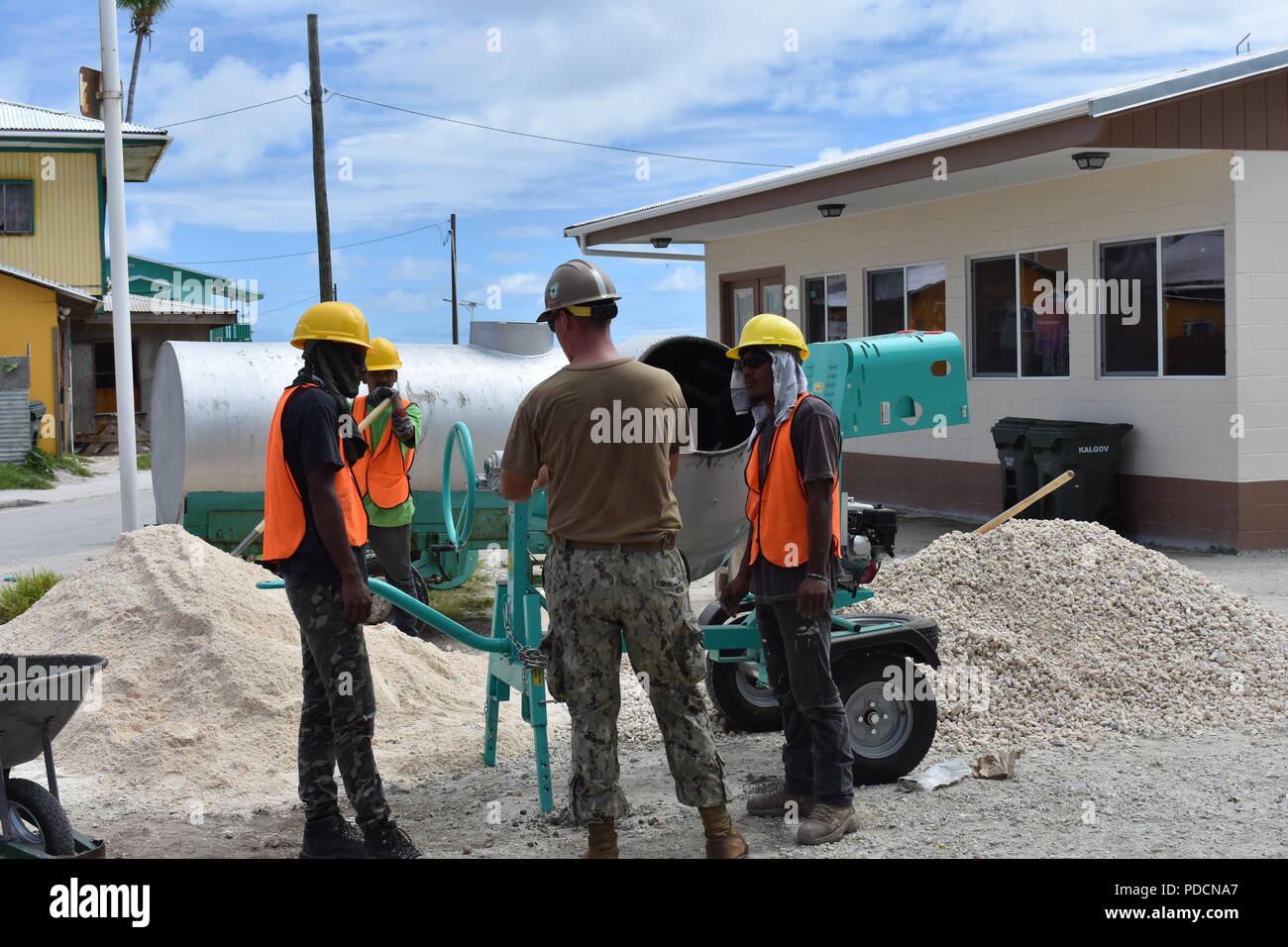 180801-N-MS236-0006 EBEYE, Marshall Islands (August 1st, 2018) Builder ...