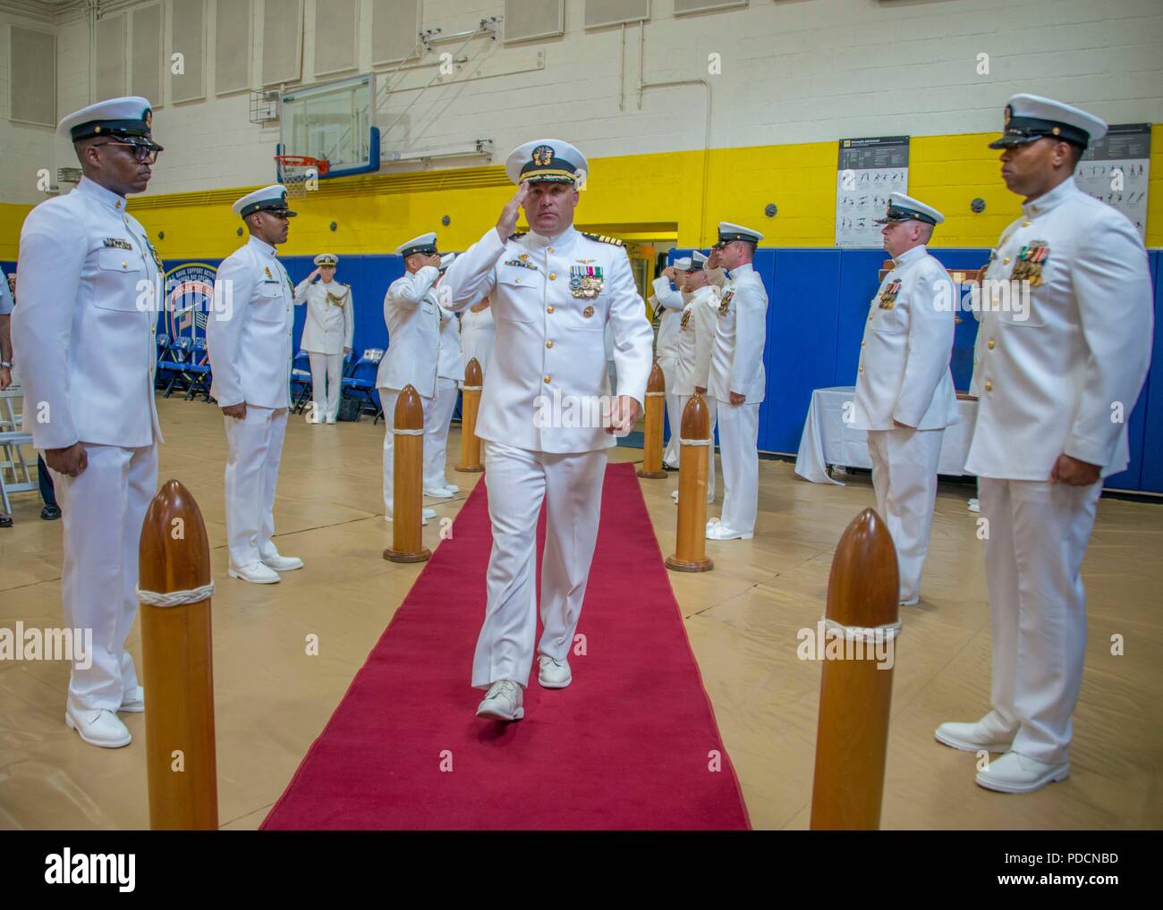 NAVAL SUPPORT ACTIVITY SOUDA BAY, Greece (August 3, 2018) Capt. Brad J ...