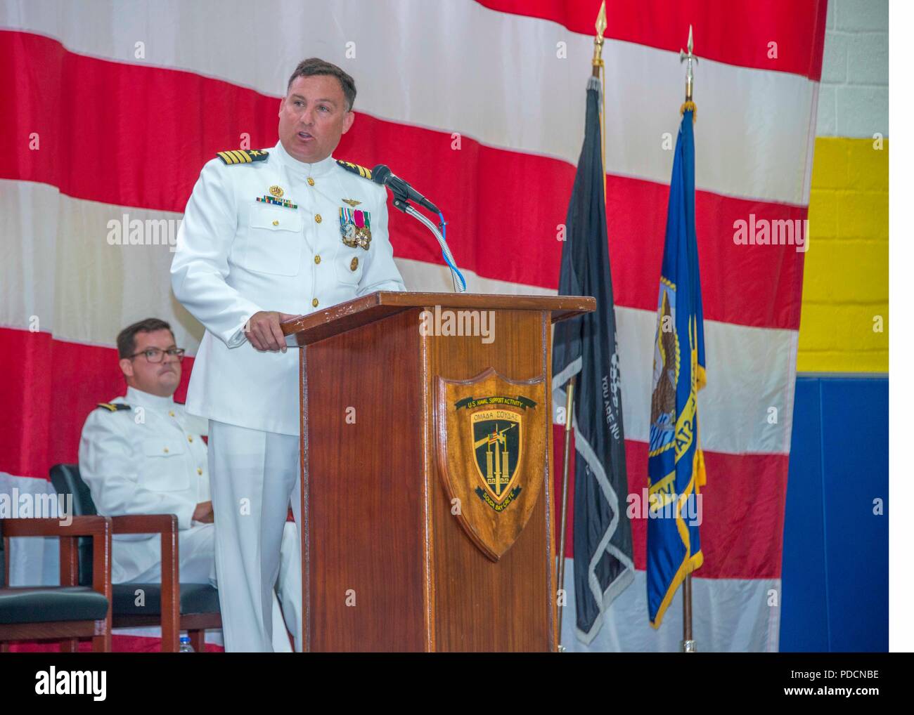 NAVAL SUPPORT ACTIVITY SOUDA BAY, Greece (August 3, 2018) Capt. Brad J ...