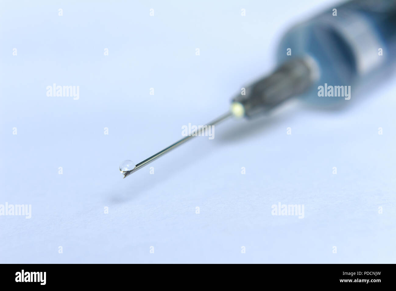 Medical for injection with a syringe isolate Stock Photo - Alamy