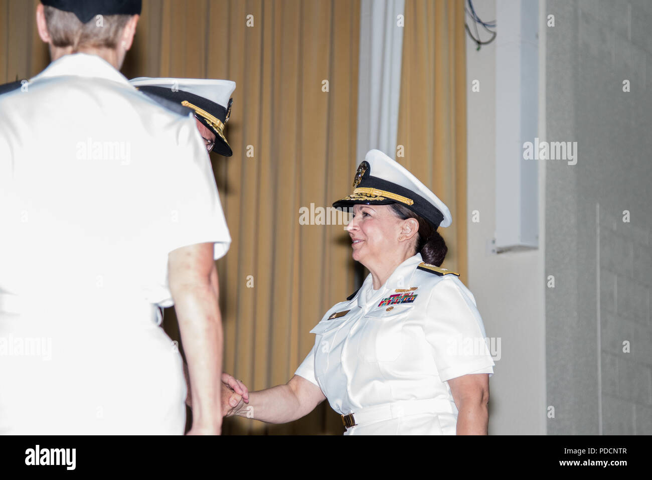 Rear Admiral Tina Davidson, Nurse Corps, U.S.Navy, assumes command of ...