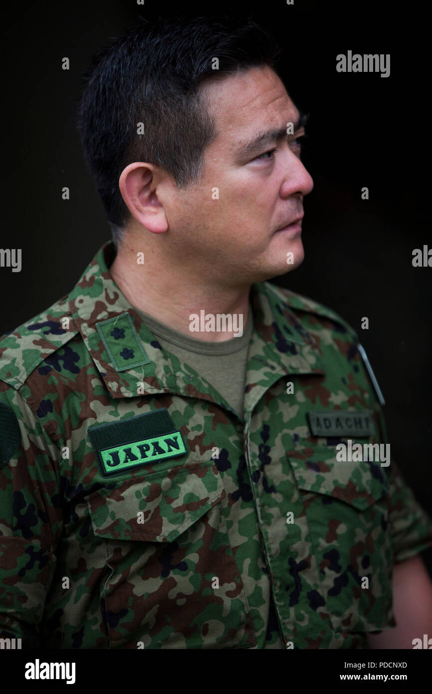 Major Gen. Yoshiki Adachi, defense and military attaché, Embassy of ...