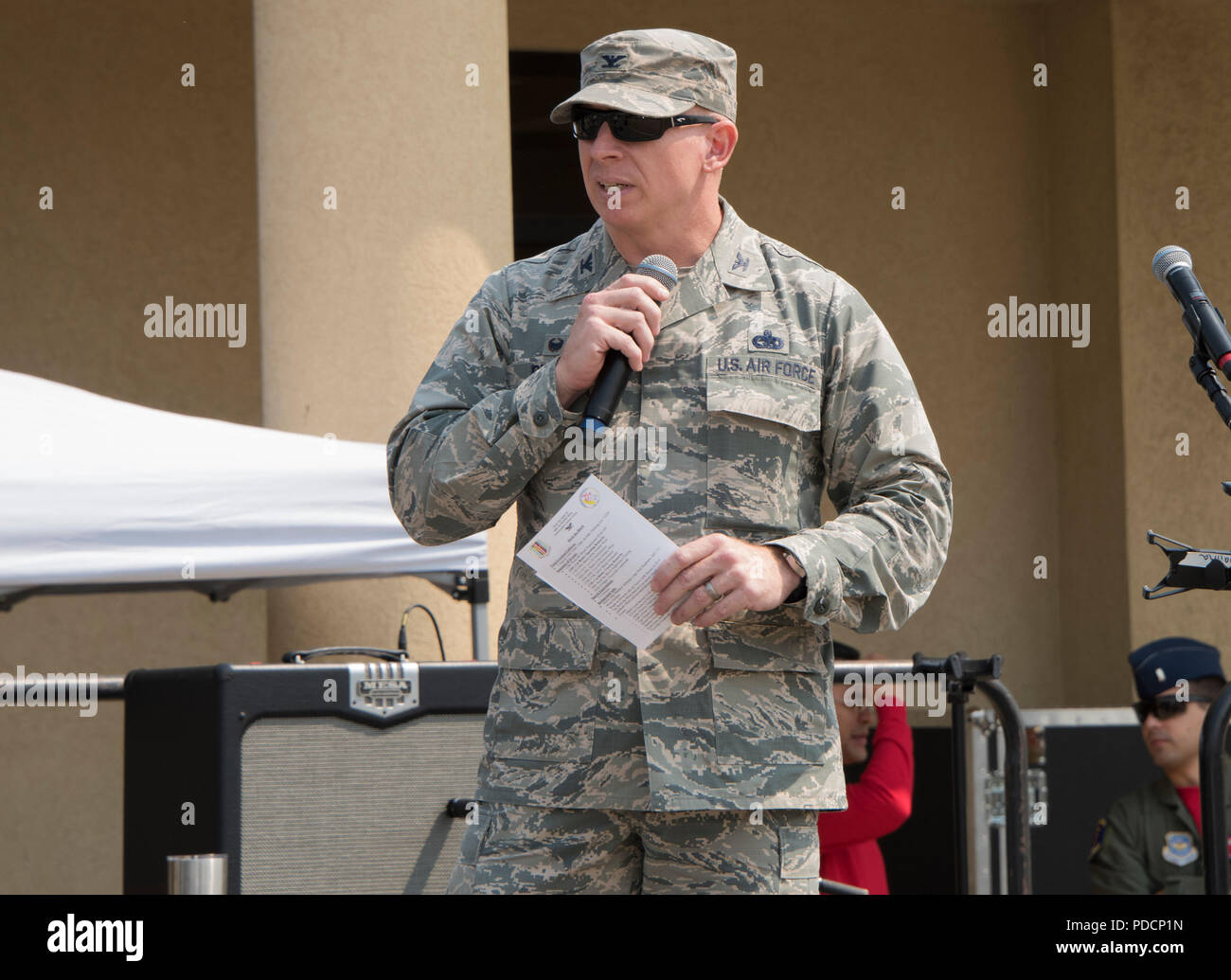 U.S. Air Force Col. Victor Beeler, commander for the 60th Mission ...