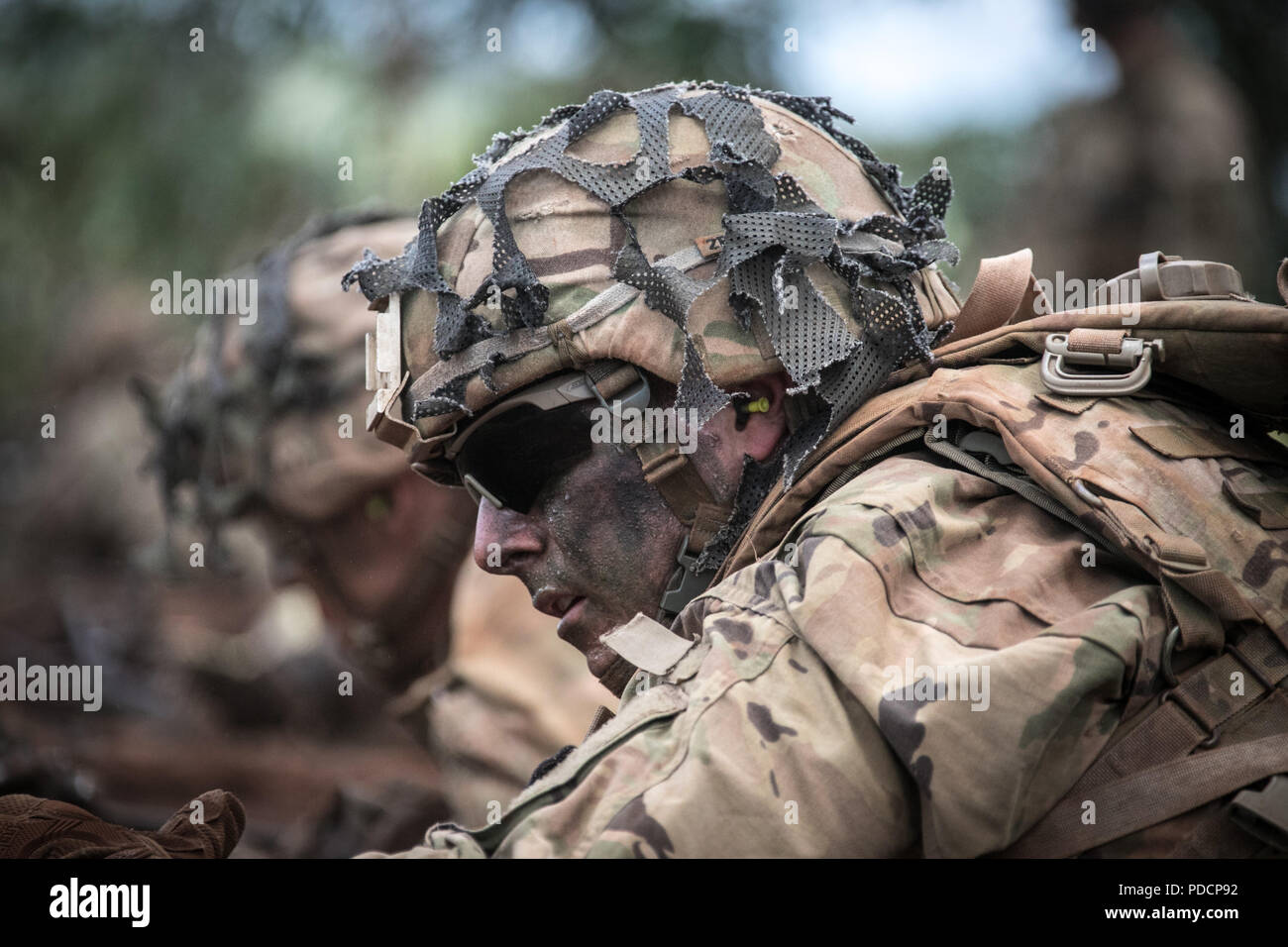 U.S. Army Soldiers assigned to 1st Battalion, 27th Infantry Regiment "Wolfhounds", 2nd Infantry ...