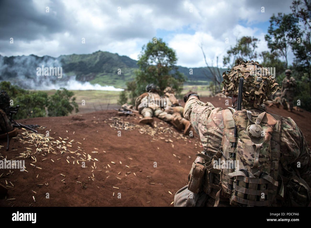 U.S. Army Soldier assigned to 1st Battalion, 27th Infantry Regiment "Wolfhounds", 2nd Infantry ...