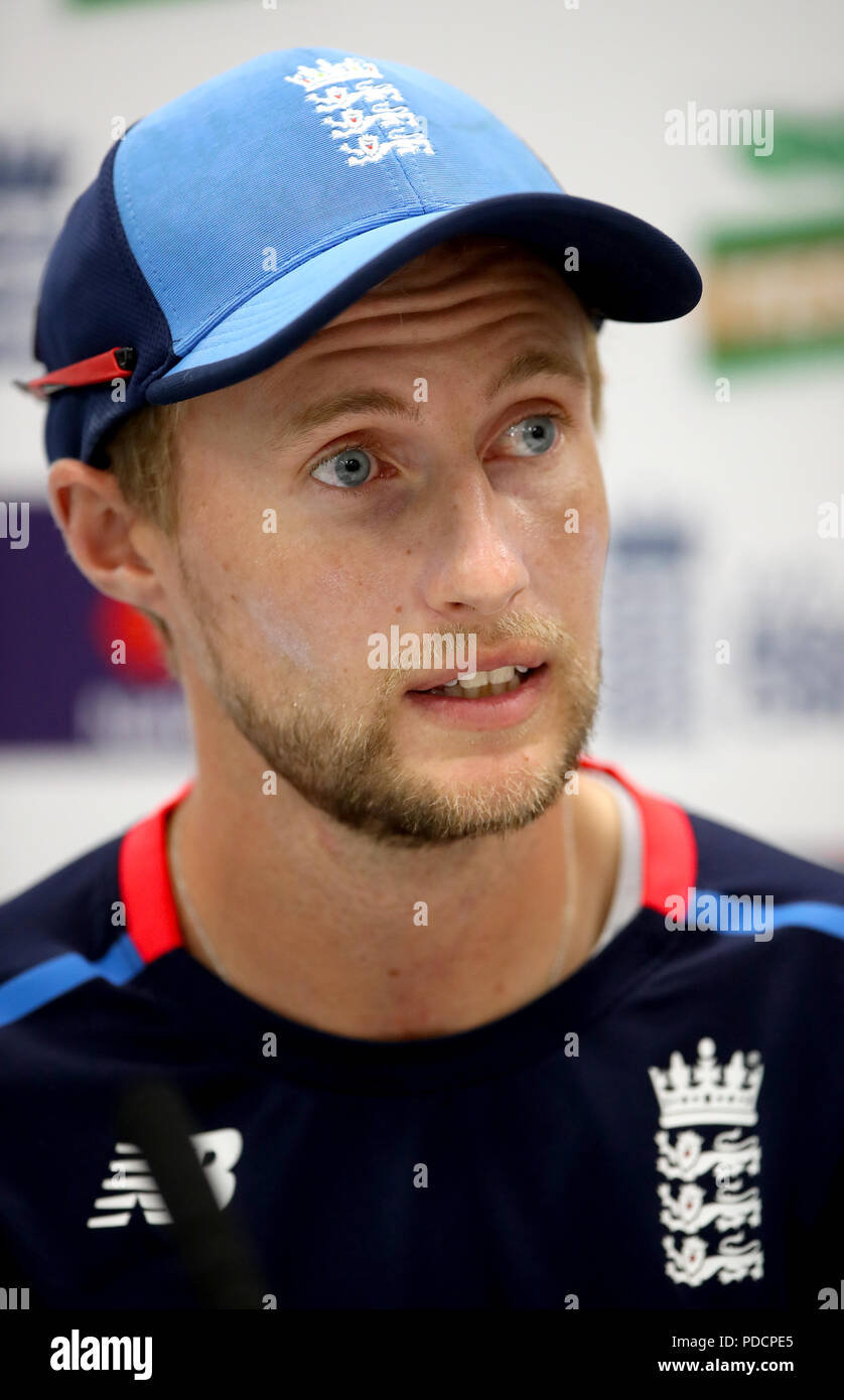 England captain Joe Root during a press conference at Lord's, London ...