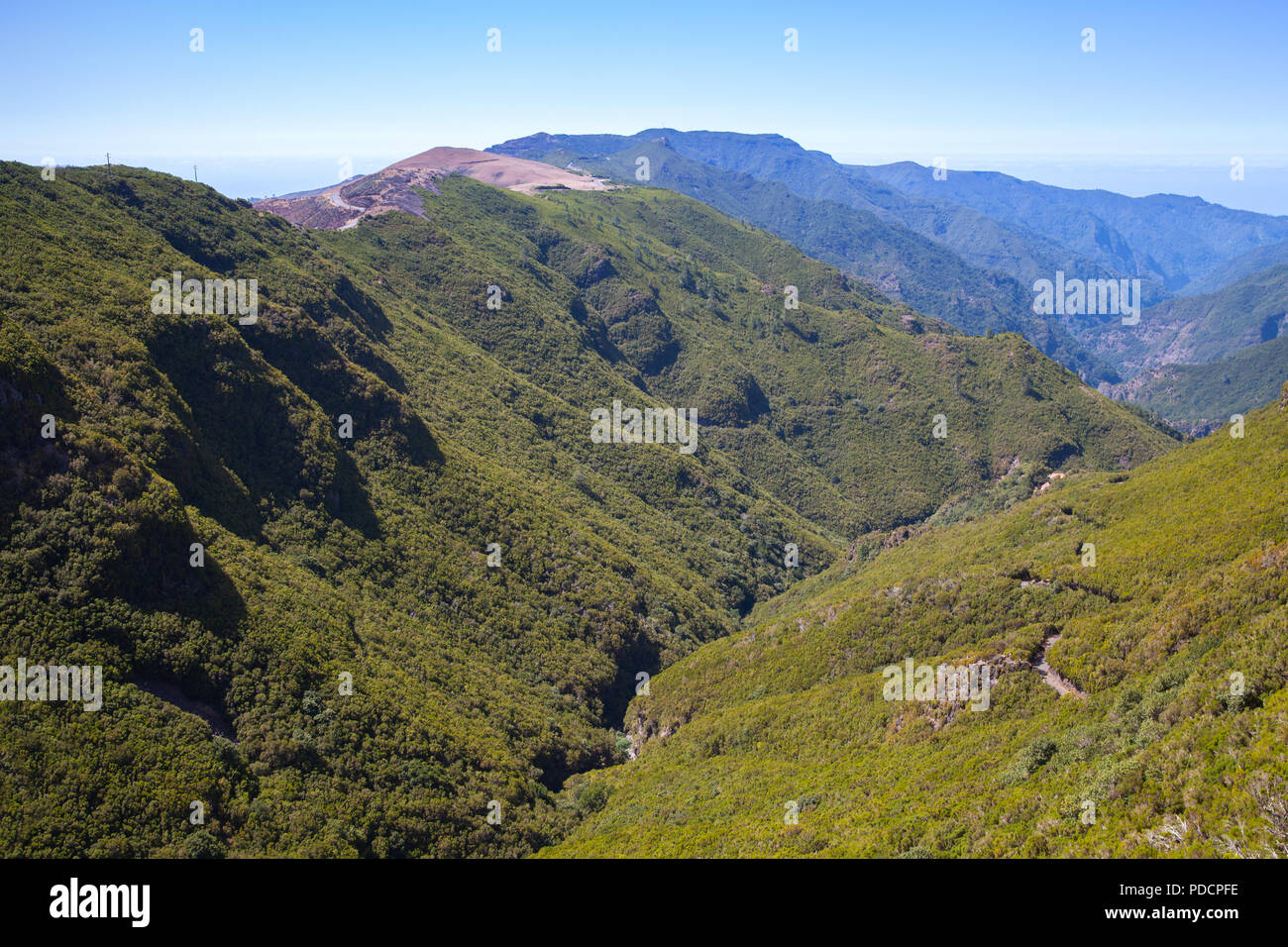 Mountain landscape of Madeira Island, Portugal Stock Photo - Alamy