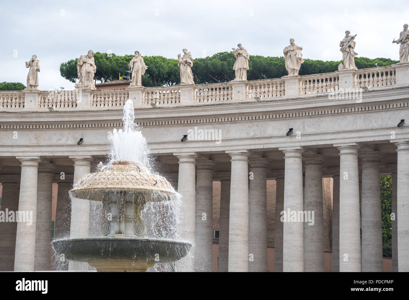 Rome, Italy - 23.06.2018: St. Peter's Cathedral on St. Peter's square ...