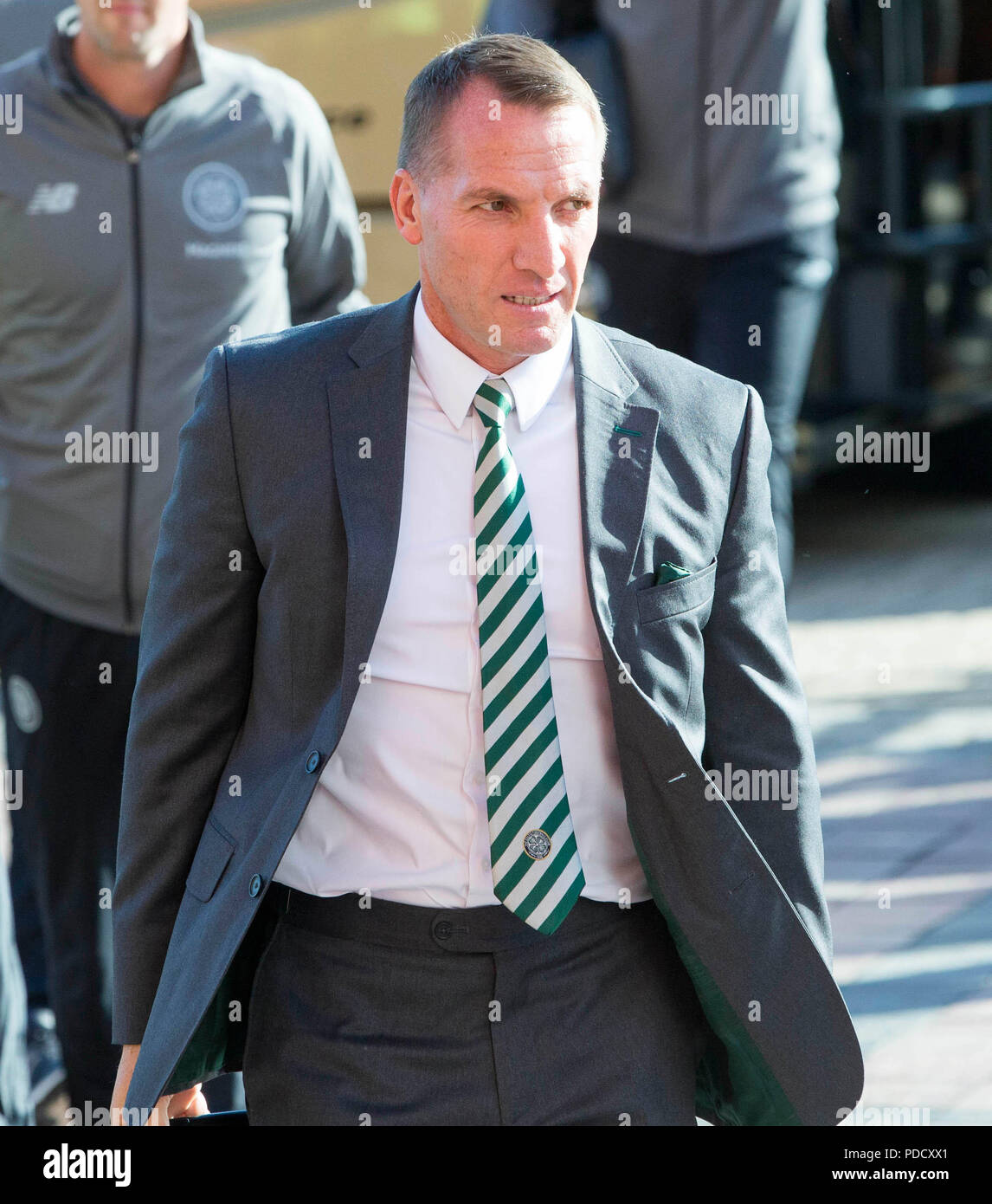 Celtic manager Brendan Rodgers before the UEFA Champions League third ...
