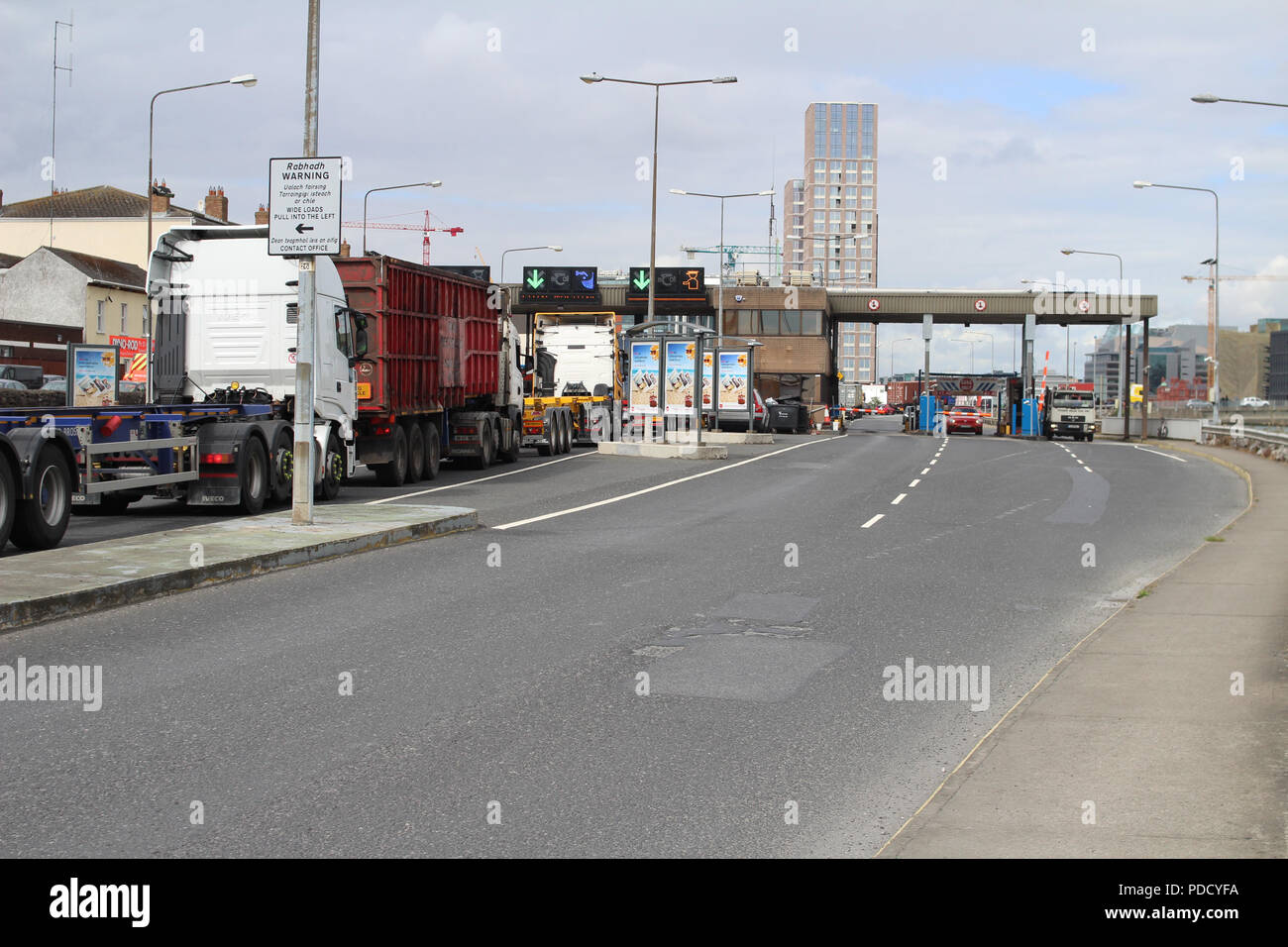 The East Link Toll Bridge,now renamed The Tom Clarke Bridge. Opened in ...