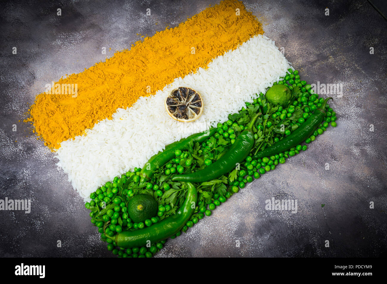 India Independence Day 15 August concept: Indian National Flag tricolor ...