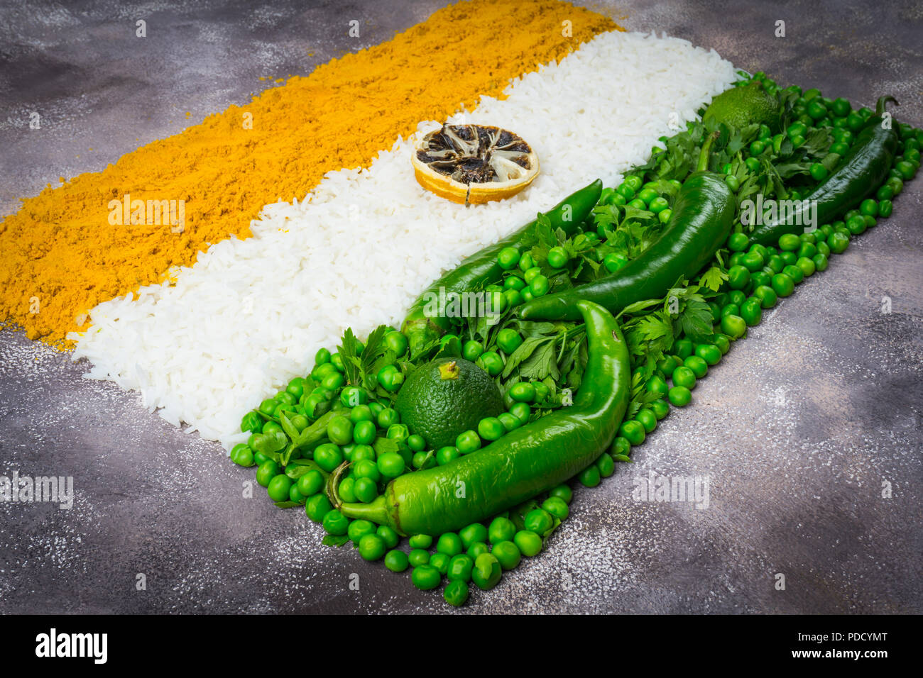 India Independence Day 15 August concept: Indian National Flag tricolor ...