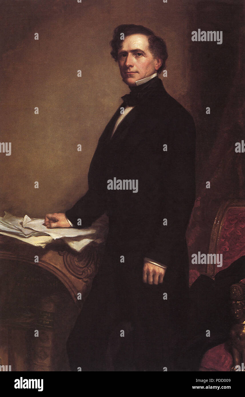 Franklin pierce portrait hi-res stock photography and images - Alamy