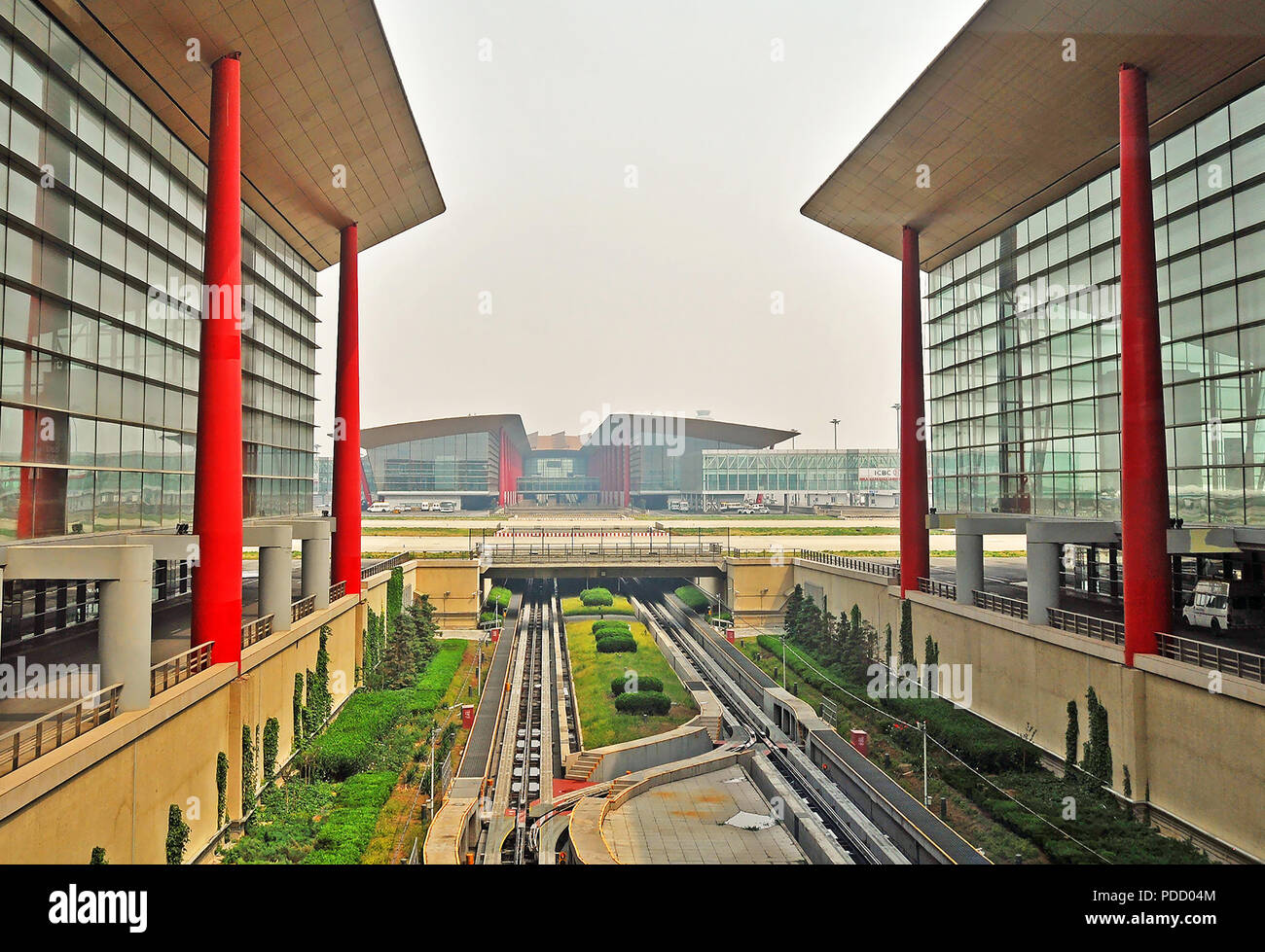 Beijing Capital international airport, China Stock Photo - Alamy