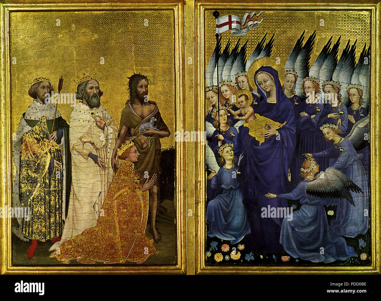 Richard II Presentation 1405 Stock Photo - Alamy