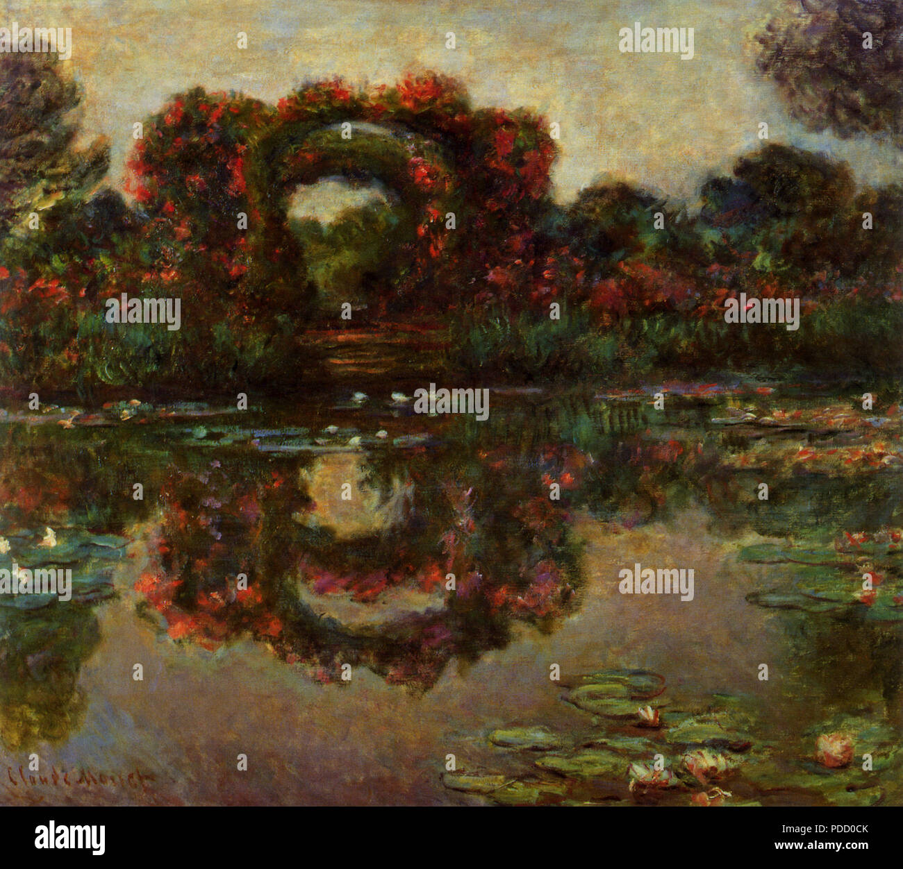 Claude monet flowers painting hi-res stock photography and images - Alamy