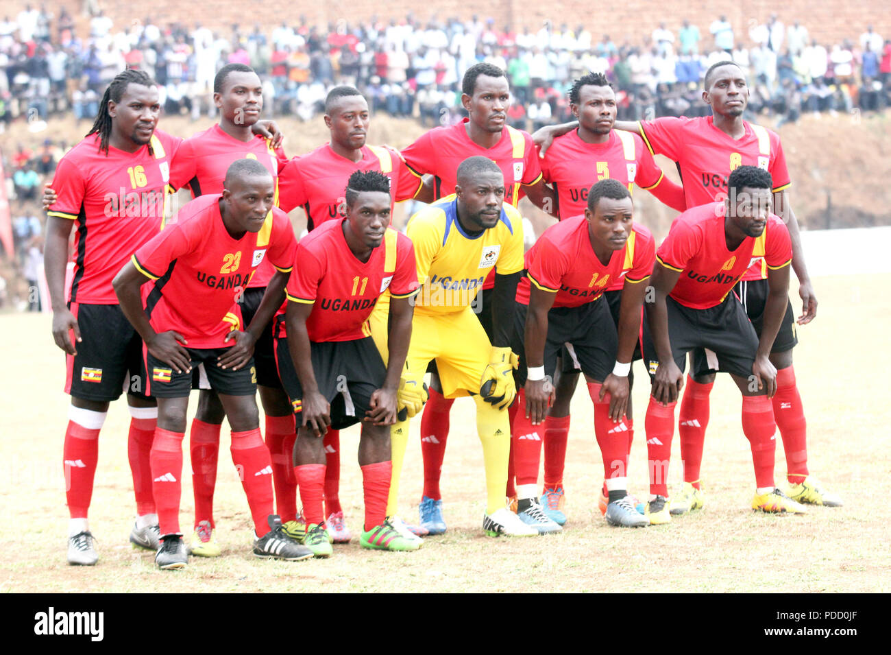 Uganda cranes football hi-res stock photography and images - Alamy