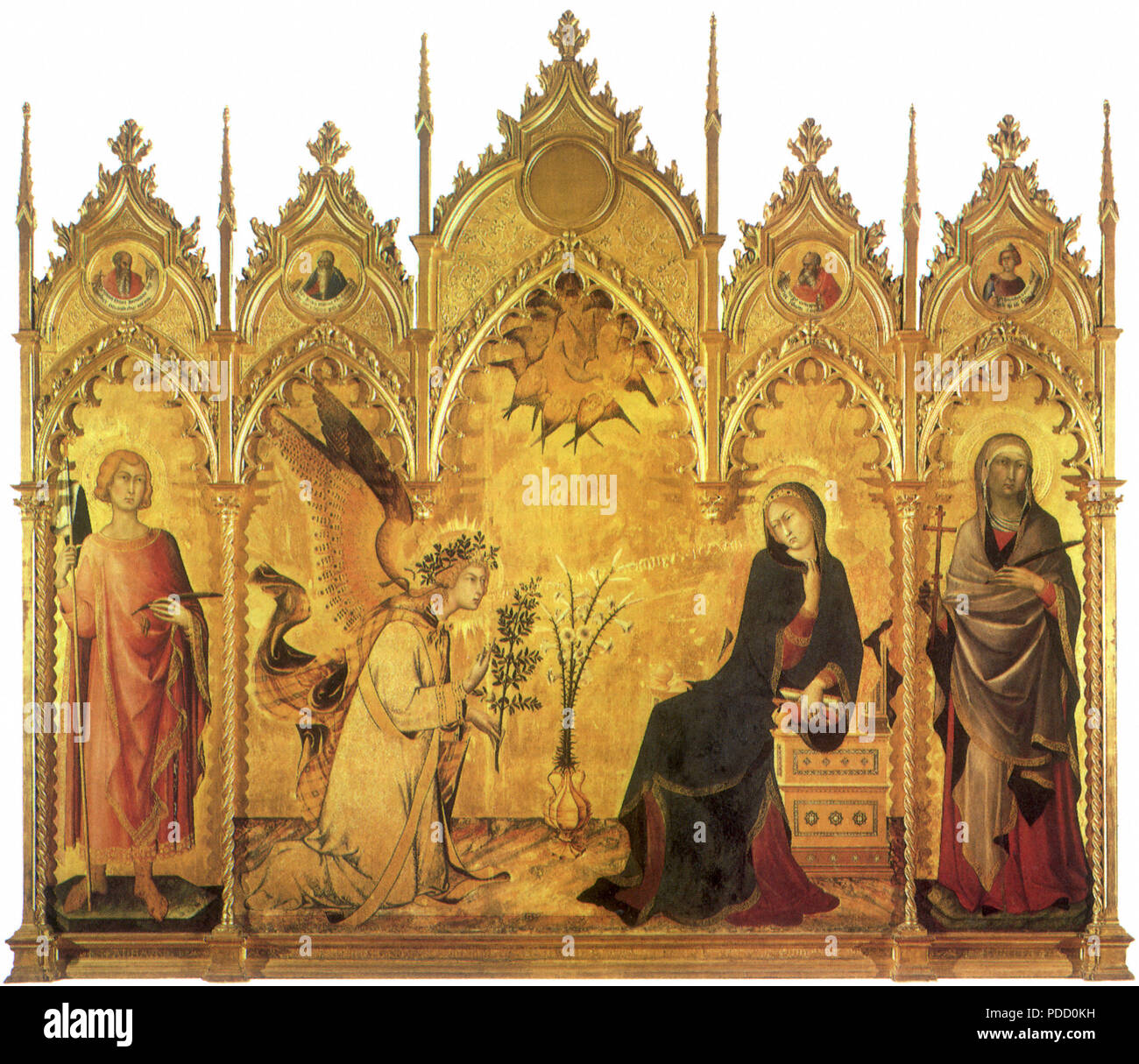 Annunciation Simone Martini