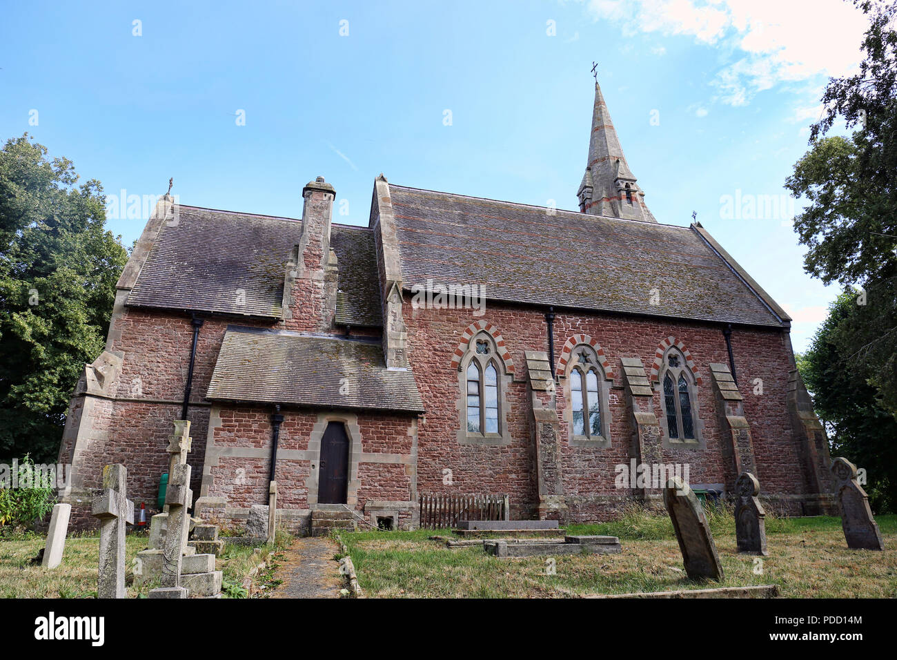 Holy Trinity Yockleton Stock Photo - Alamy