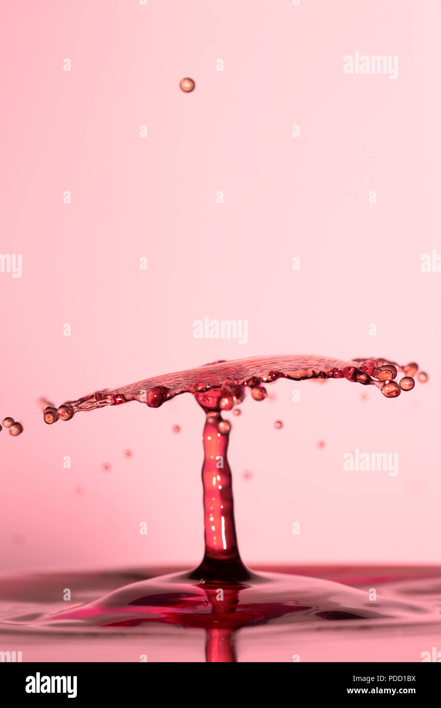 Water drop macro photography Stock Photo - Alamy