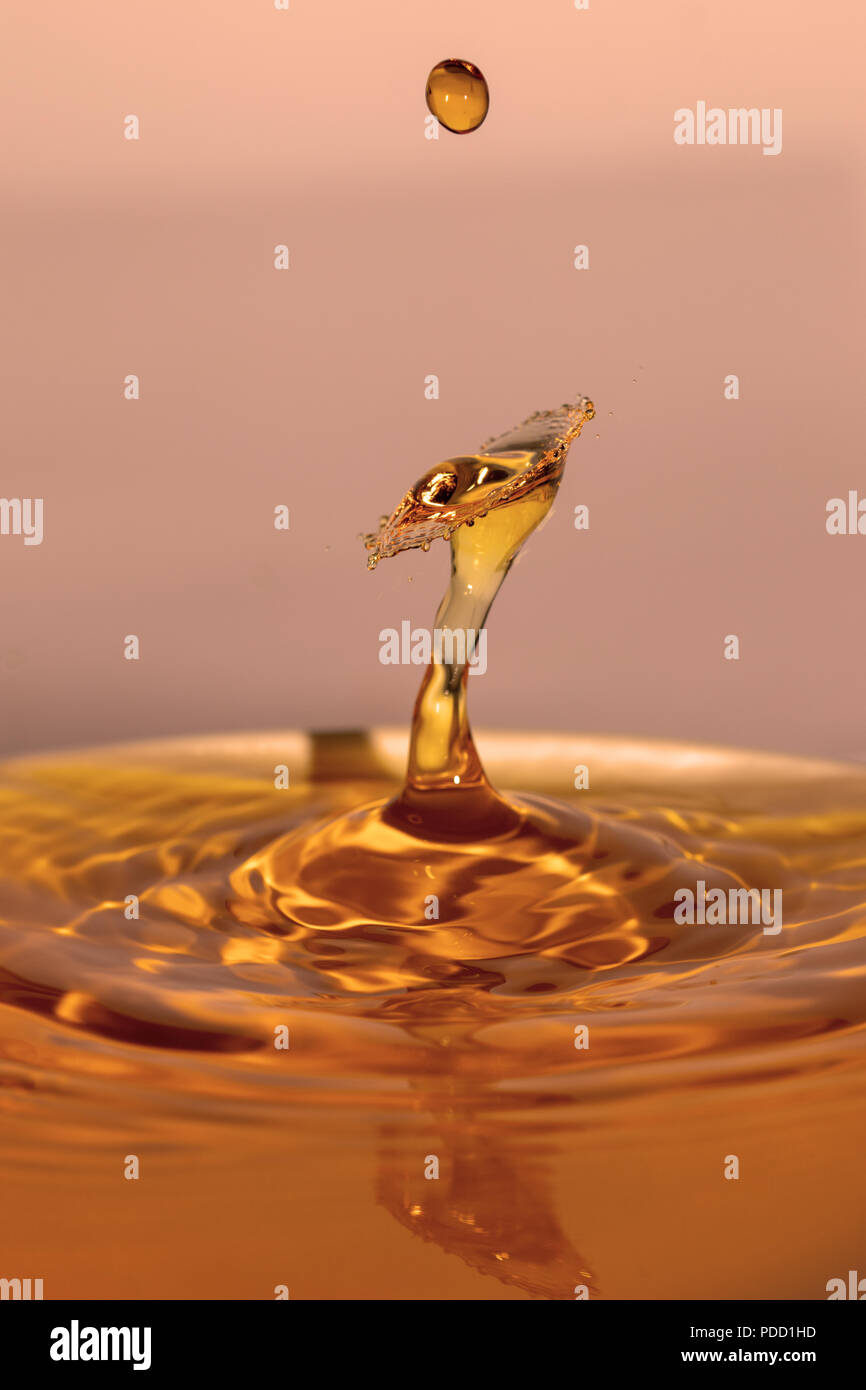 Water drop macro photograph Stock Photo - Alamy