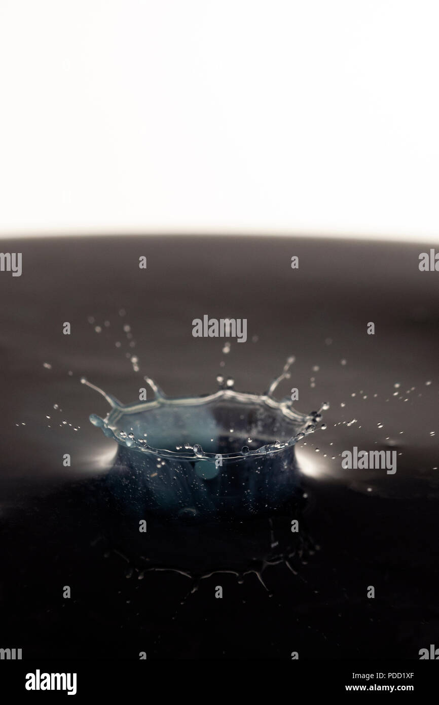 Water drop macro photograph Stock Photo - Alamy