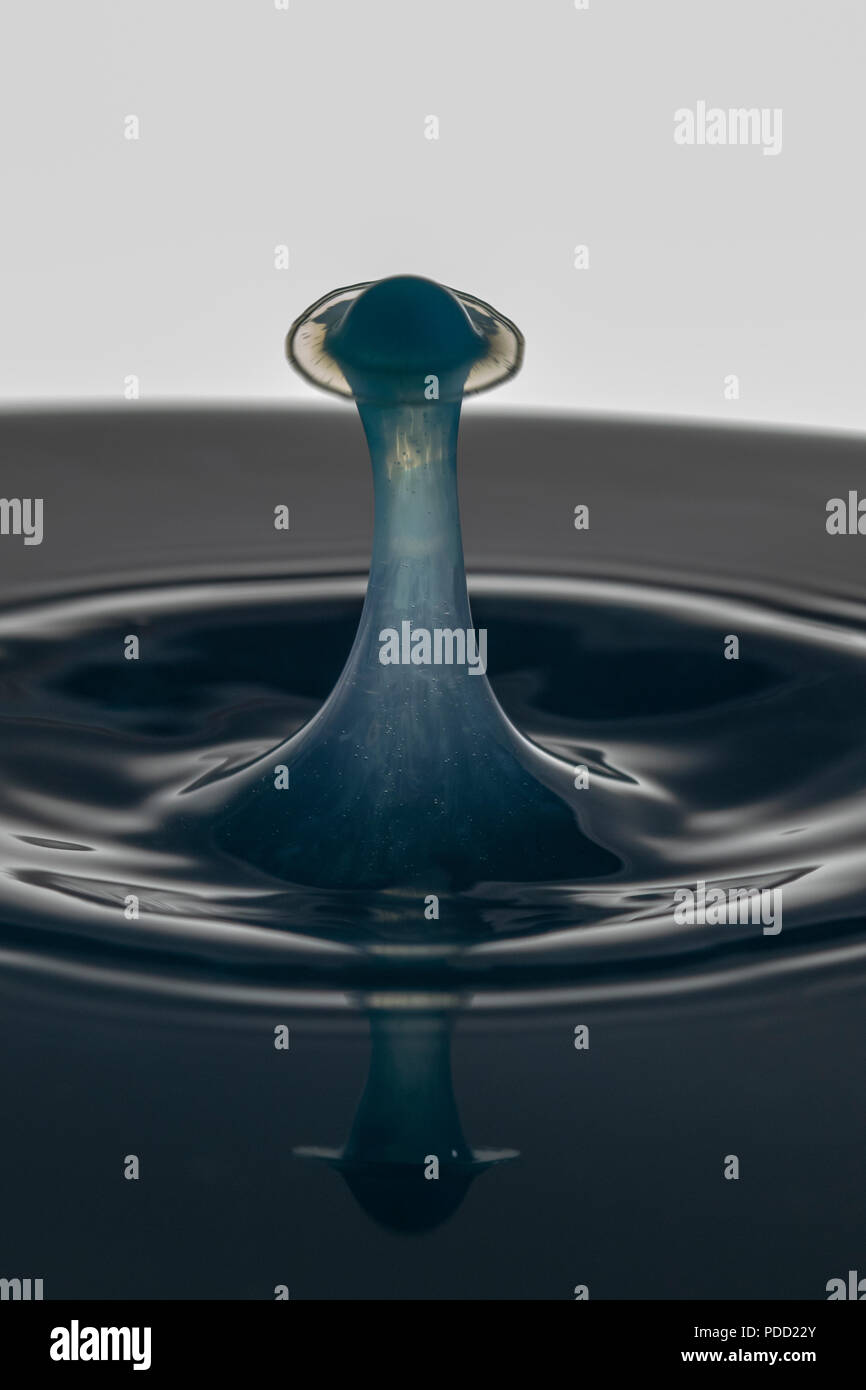 Water drop macro photograph Stock Photo - Alamy