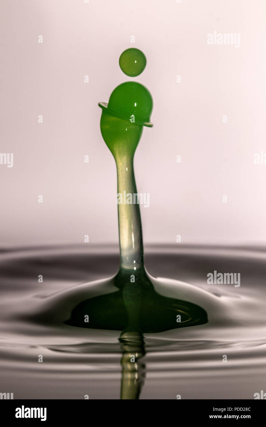 Water drop macro photograph Stock Photo - Alamy