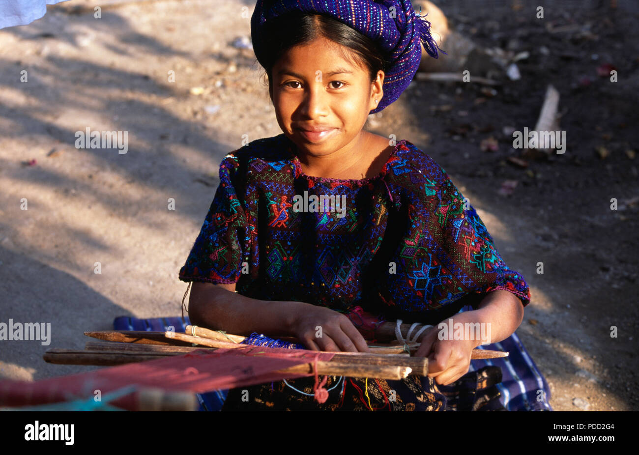 Guatemala maya smiling hi-res stock photography and images - Alamy