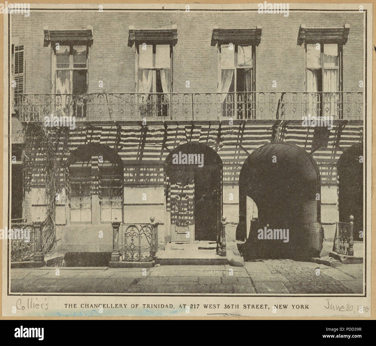 vintage and historic photo from around New York Stock Photo - Alamy