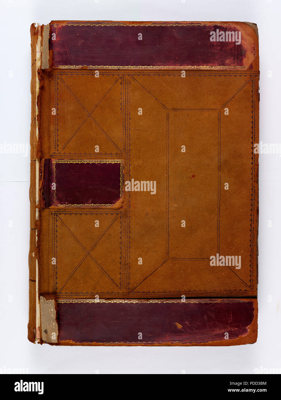 Old worn book cover ornamental hi-res stock photography and images - Alamy