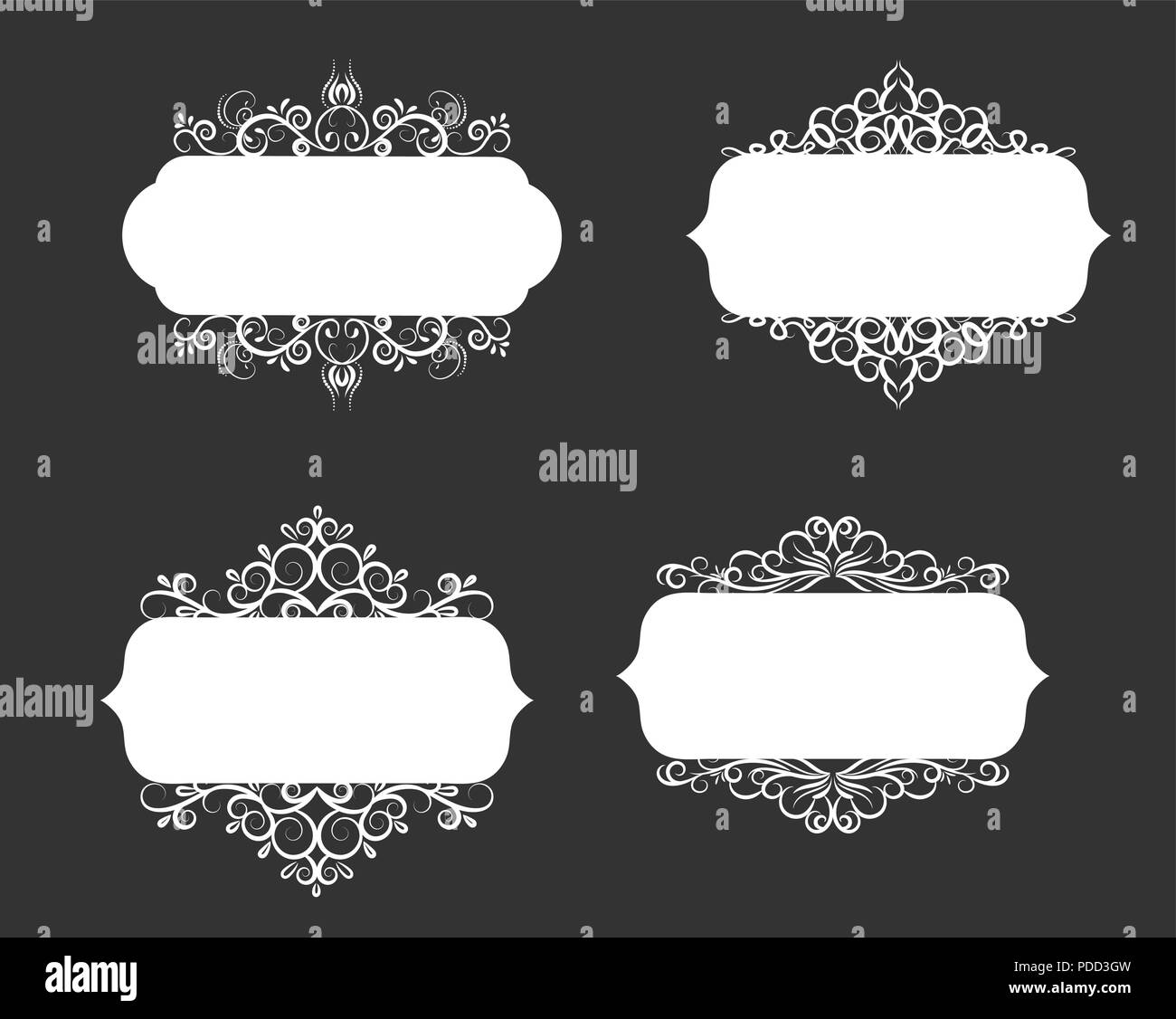 Vector illustration of old style label Stock Vector Image & Art - Alamy