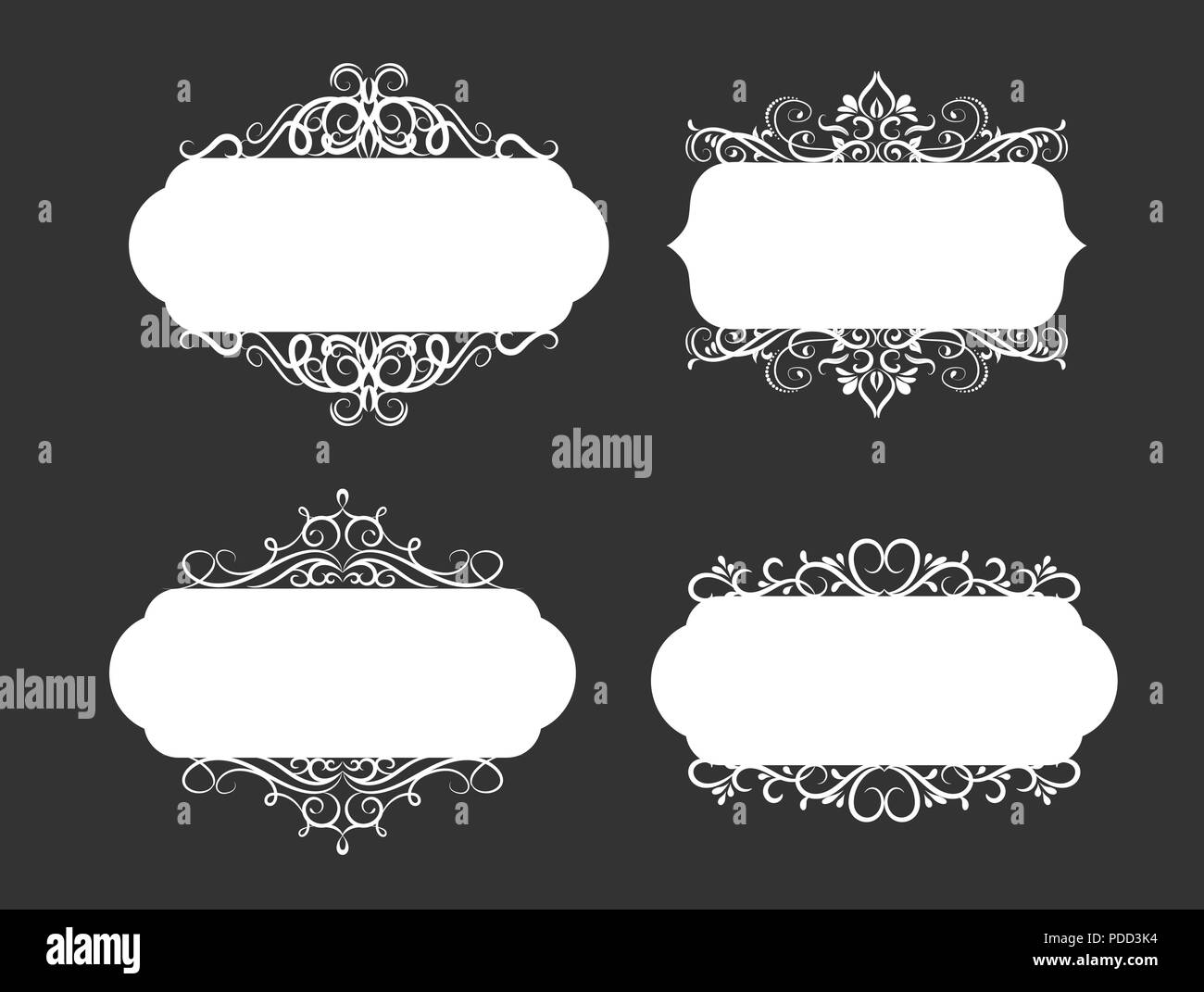 Vector illustration of old style label Stock Vector Image & Art - Alamy