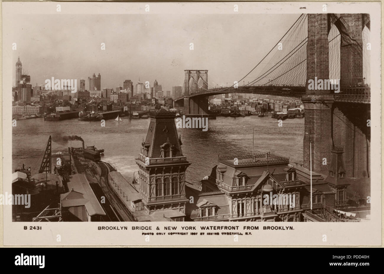 vintage and historic photo from around New York Stock Photo - Alamy