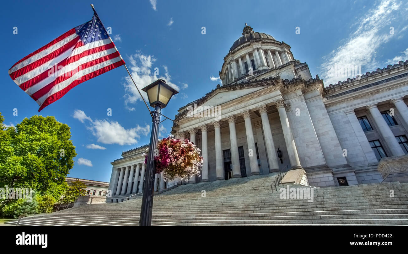 Washington State Capitol Olympia Seattle Washington Stock Photo - Alamy