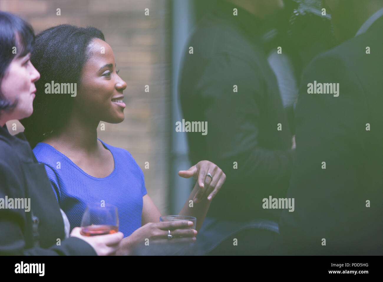 Woman watching celebration hi-res stock photography and images - Alamy