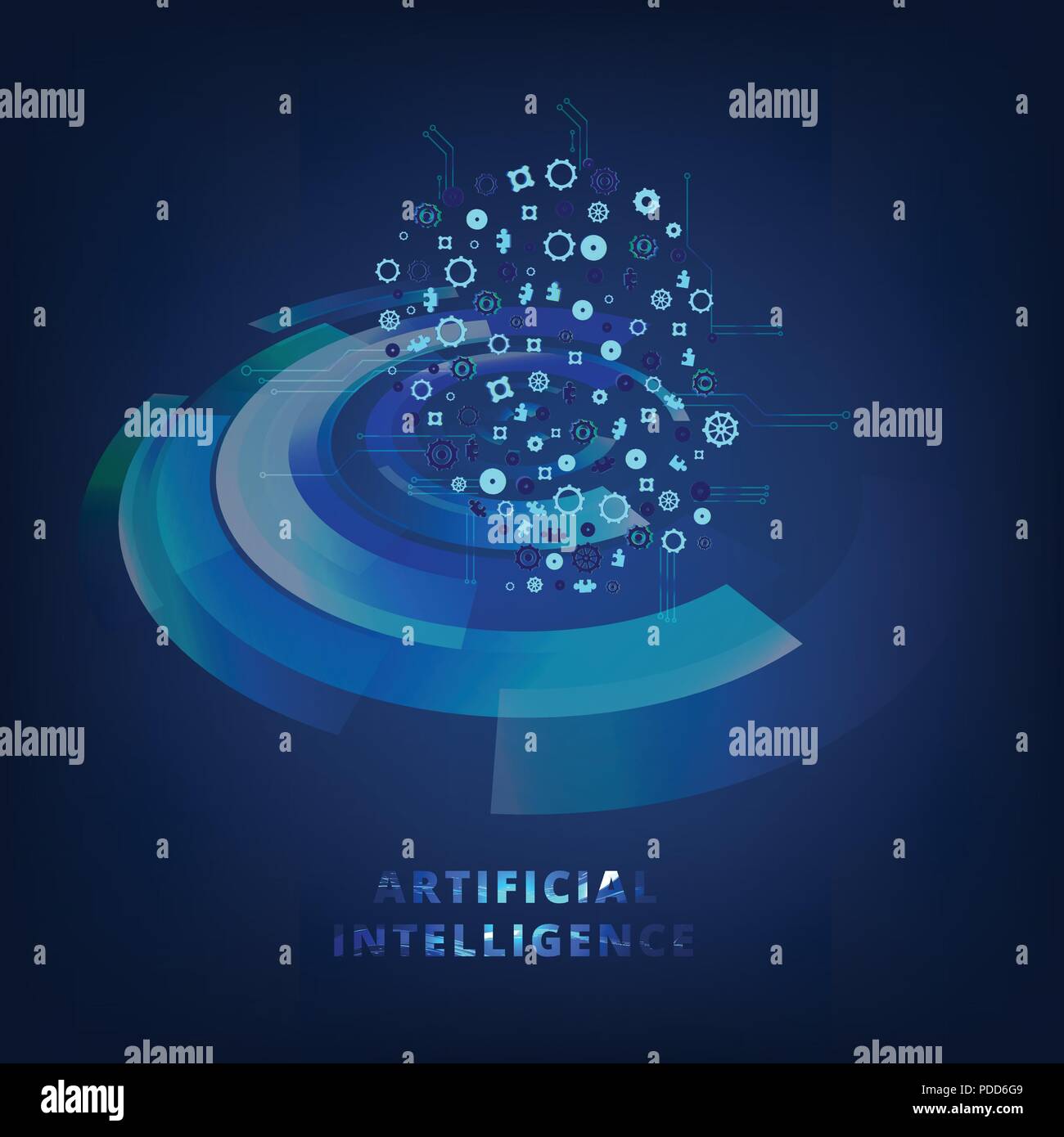 Dark artificial intelligence figure hi-res stock photography and images ...