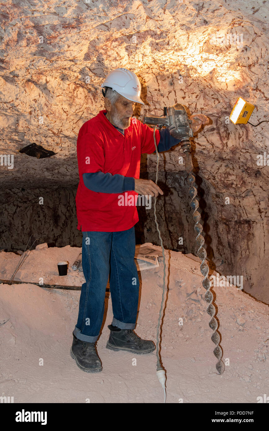 Australia, South Australia, Coober Pedy. Home to one of the richest ...